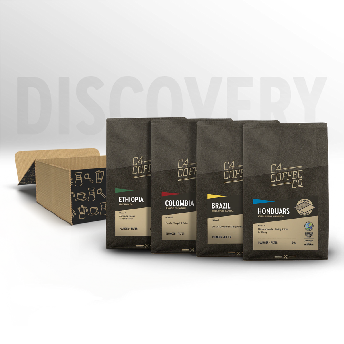 Origins Discovery Box – C4 Coffee