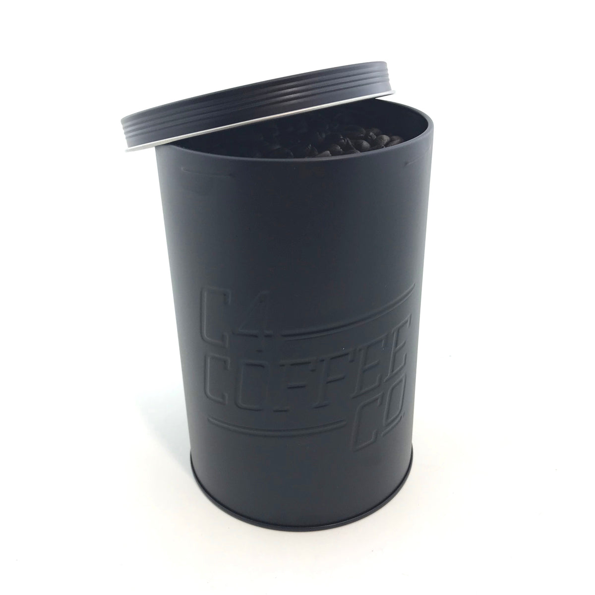 C4 Coffee Tin